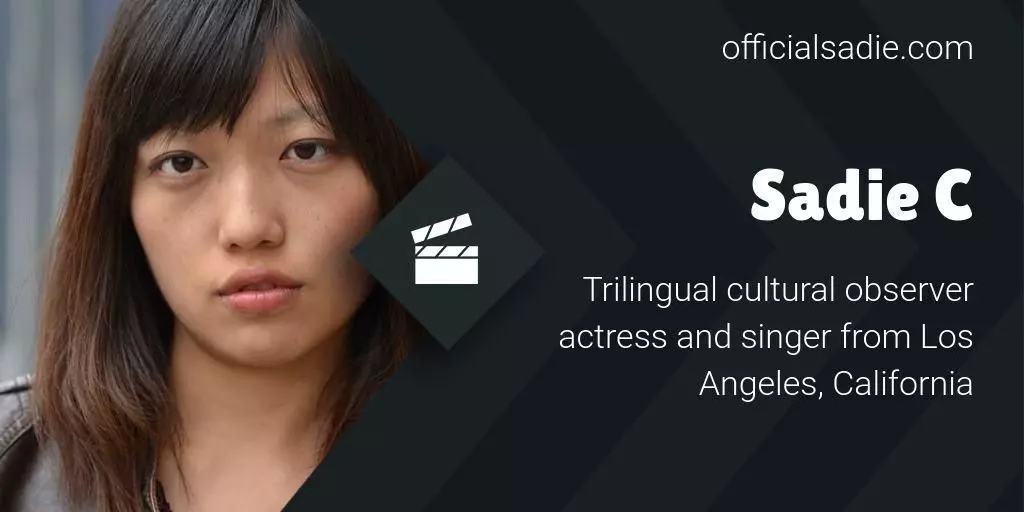 Sadie C - Trilingual cultural observer actress and singer from ...
