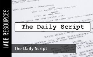 Sides & Rehearsing Services: The Daily Script Movie & TV...